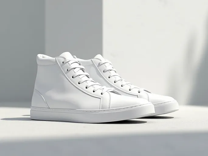 Anta Launches White Hightop Skate Shoes for Performance