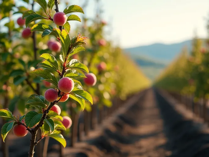 Shuyang Peach Sapling Prices Reflect Market Trends in Jiangsu