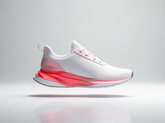 Anta Launches White and Red Womens Lowtop Sneakers