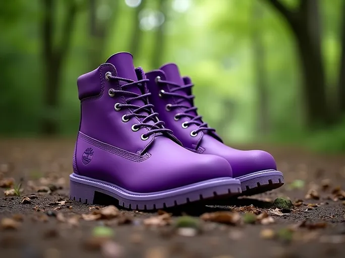 Timberland Launches Durable Purple Waterproof Boots