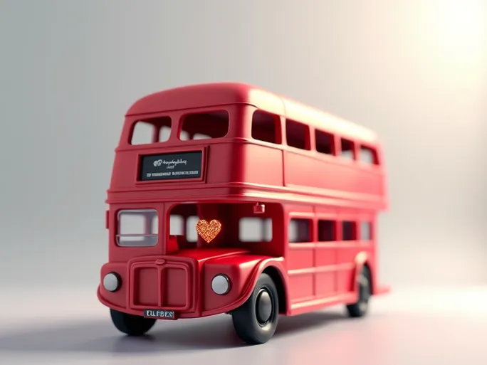 Londons Iconic Red Buses Inspire Vintage Brooch Design