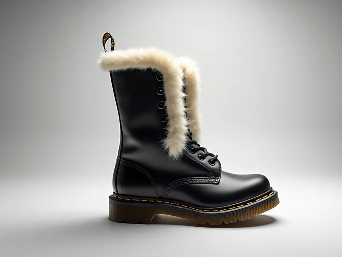 Dr Martens 1460 Boots Add Fur Lining for Winter Comfort