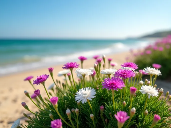 Seaside Sea Pink Thrives As Coastal Treasure