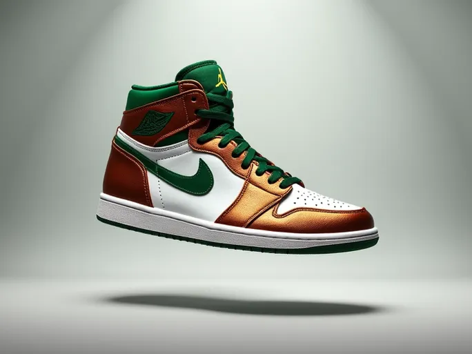 Air Jordan 1 Mid bronze Texture Blends Heritage with Modern Design
