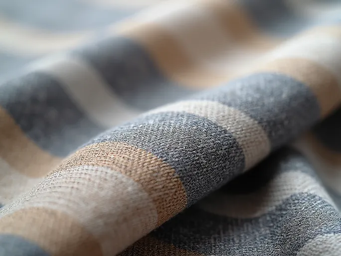 TR Fourway Stretch Plaid Fabric Gains Popularity in Casual Wear