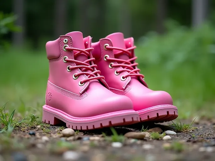Timberland Launches Pink 6inch Boot for Youth Market