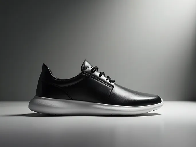 Lining Launches Stylish Black Leather Sneakers for Comfort