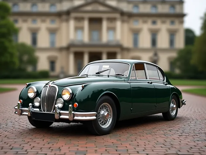 Queen Elizabeth Iis Daimler V8 Saloon Auctioned