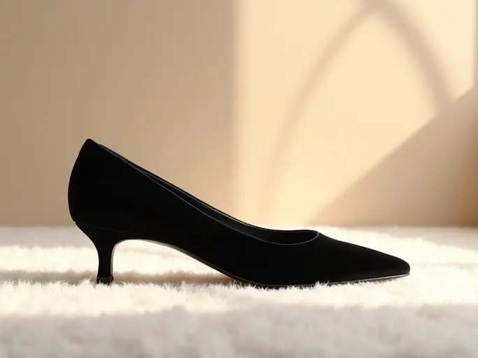Joypeace Launches Comfortable Cashmere Leather Low Heels