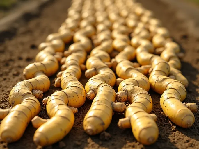 Shandong China Exports Premium Yellow Ginger for Wholesale