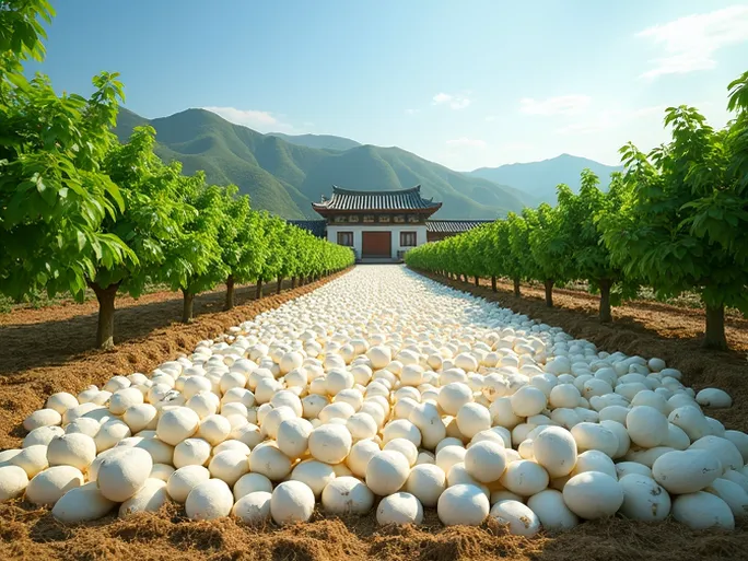 Silkworm Farming Boosts Rural Revitalization in Taian