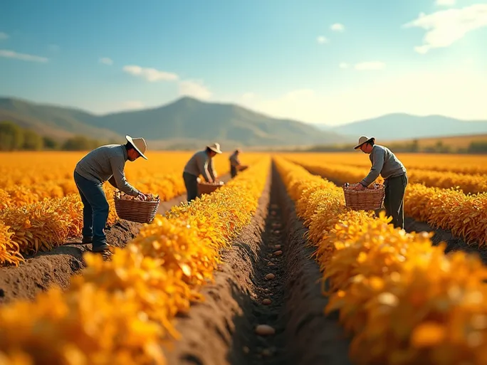 Jilins Princess Ling Potato Boosts Harvest Diversity Stabilizes Prices