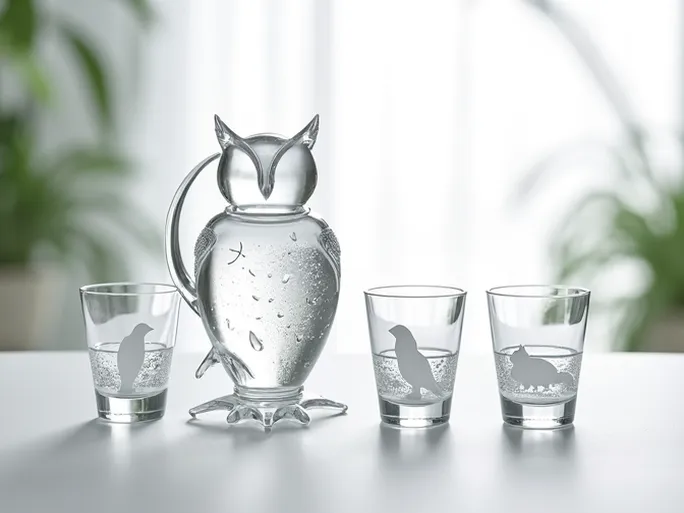 Milanos Owl Pitcher Blends Whimsy with Tabletop Art