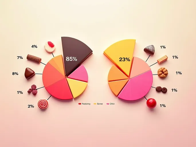 Global Sweet Consumption Trends Vary: Germany Leads, China Resists