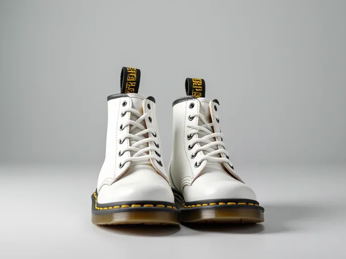 Dr Martens Launches White Romario Boots for Kids
