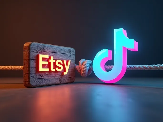 Tiktok Shop Draws Etsy Sellers Amid Ecommerce Competition