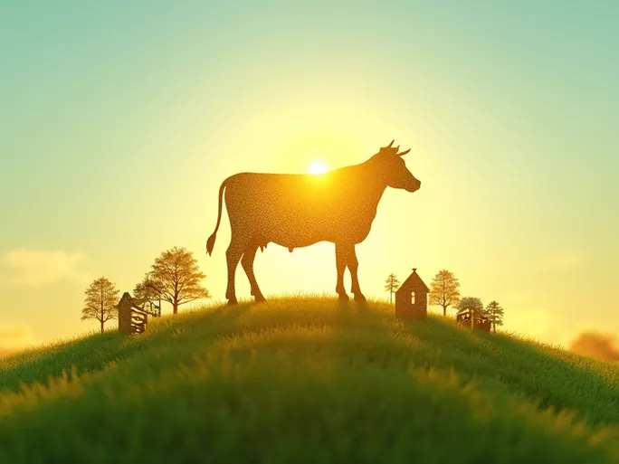 Tongjiangs Kongshan Cattle Drive Rural Prosperity in China