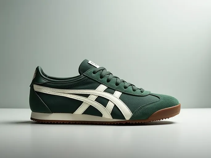 Onitsuka Tiger Relaunches Classic Corsair in Deep Green