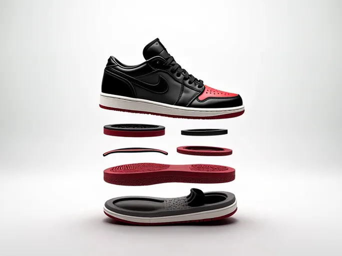Air Jordan 1 Low black Toe Blends Heritage with Modern Design