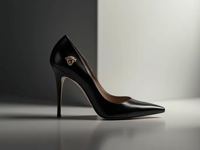 Versaces Medusa 95 Slingback A Black Fashion Icon