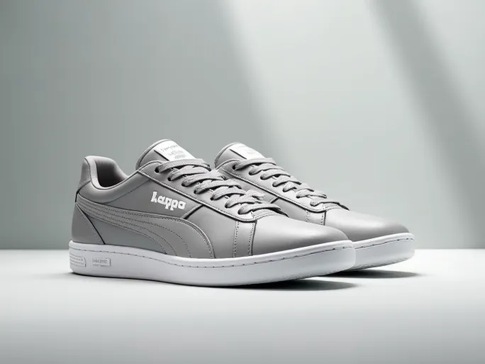 Kappa Launches Retro Cool Grey Lowtop Sneakers