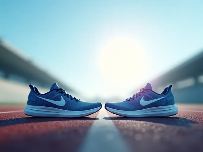 361 Launches New White and Blue Running Shoes