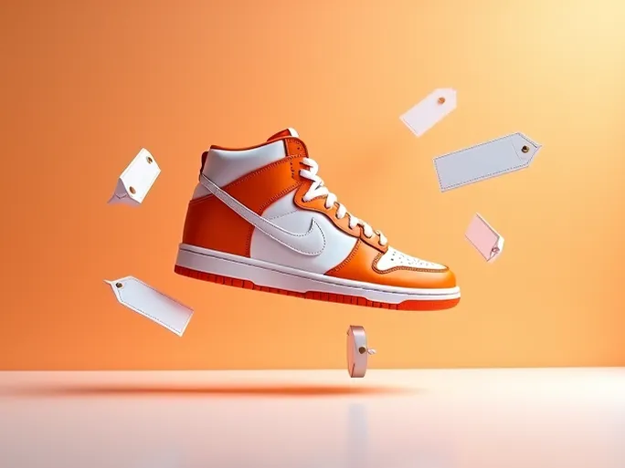 Nike Dunk High white Lava Orange Sparks Buyer Interest