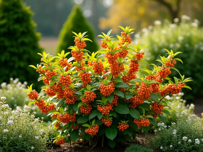 Spiraea golden Charm Brightens Gardens with Vibrant Foliage