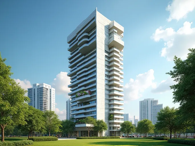 A New Landmark Mvrdv Designs Marble Facade Skyscraper Residential Tower
