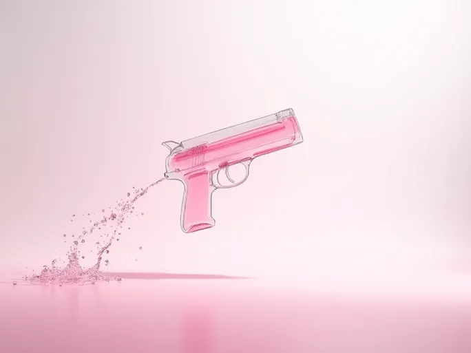 Supreme Releases Limitededition Pink Water Gun Tee for Summer