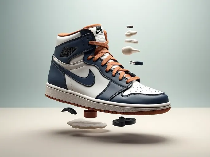 Air Jordan 1 Mid rust Blue Explores Color Philosophy Trends