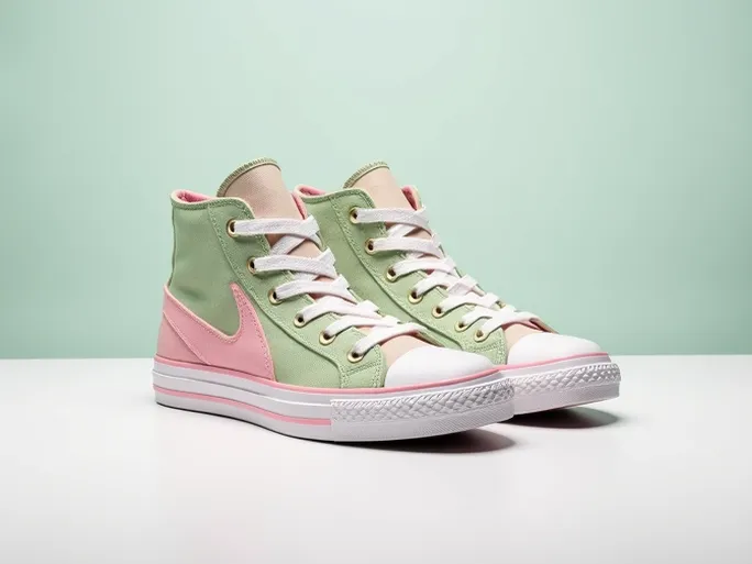 Anta Launches Boldcolored Honey Canvas Hightops