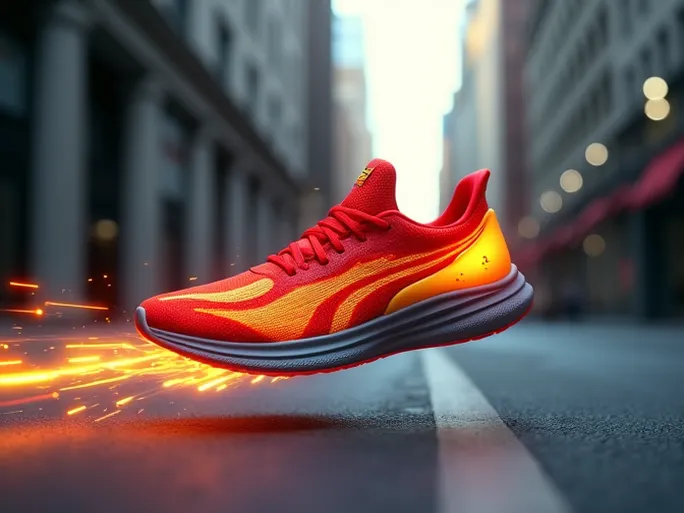 ERKE Launches crimson Flame Sneakers for Athletic Performance