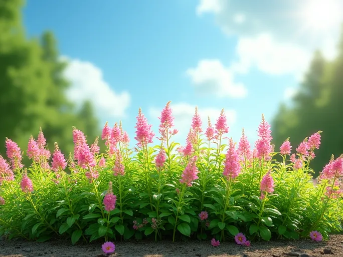 Pink Chintz Plant Gains Popularity for Garden Revitalization