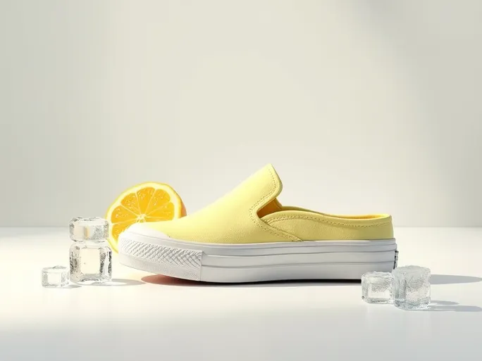 Converse Dainty Mule Emerges As Summers Light Yellow Trend