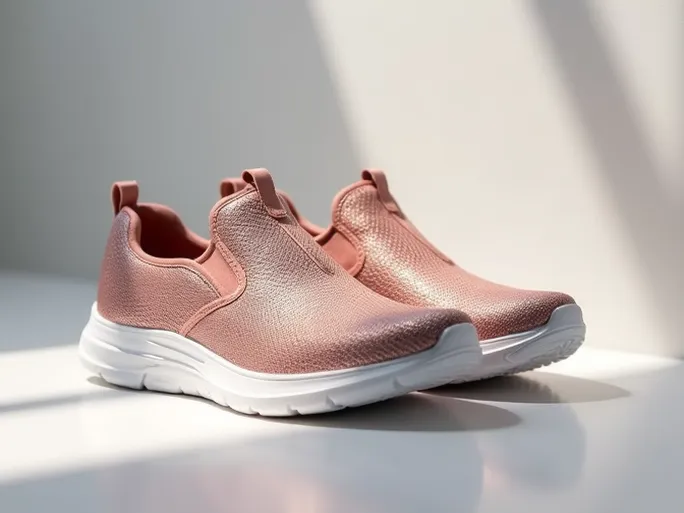 Skechers Launches Comfortable Rose Gold Sneakers for Kids