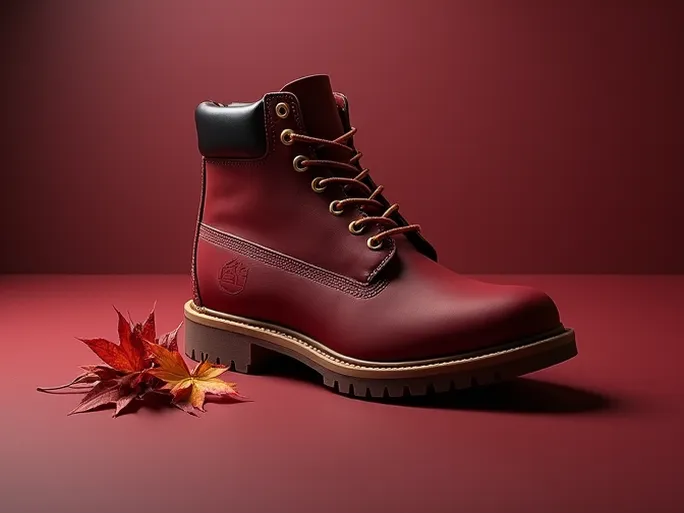 Burgundy Boots Reinvent Timberlands Classic 6inch Design