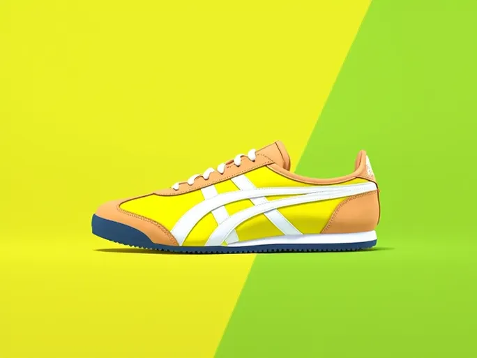 Onitsuka Tiger Unveils Bold Yellowgreen Serrano Retro Runner