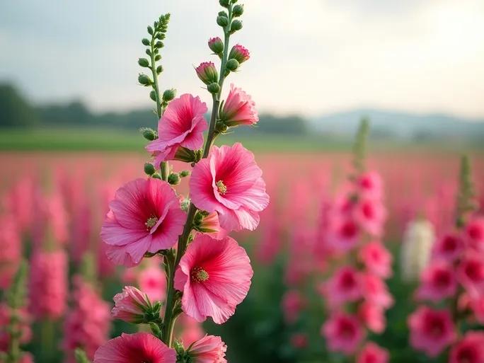 Hollyhock Prices in Henan Show Steady Growth Trend