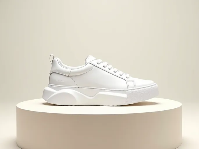 Alexander Mcqueen Debuts Luxe Oversized Sneakers in White Vanilla