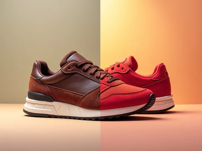 361 Launches Retro Chunky Sneakers in Brown and Red