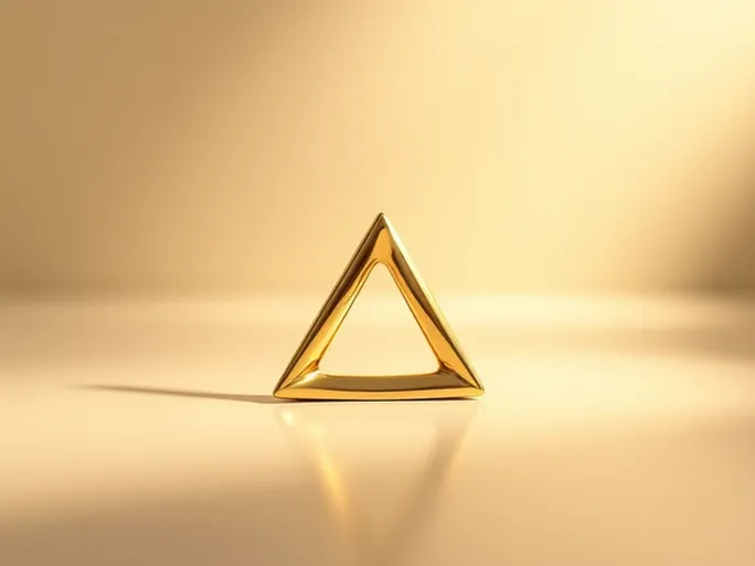 Ottoman Hands Gold Triangle Earrings Sell Out Fast