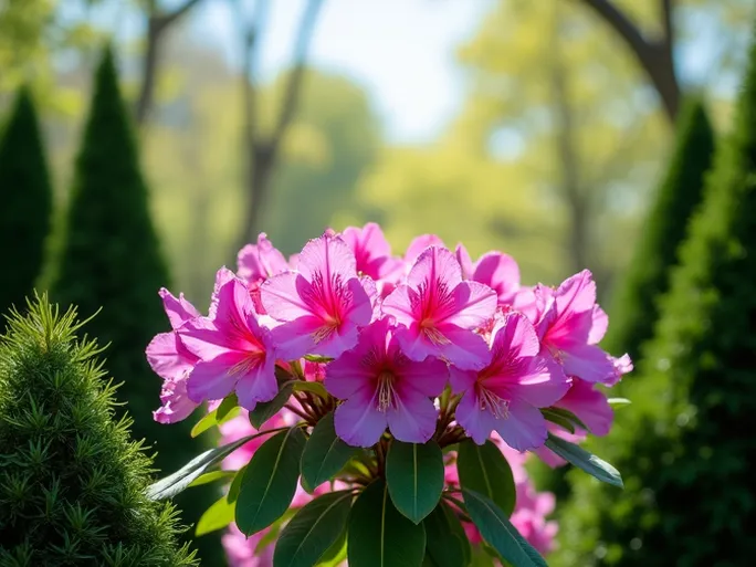 Southern Rhododendron Thrives As Garden Favorite