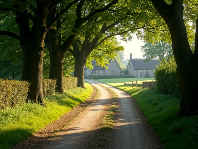 Bernard Adams Captures Winchester Villages Pastoral Charm