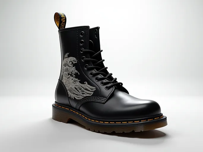 Beams Babylon Dr Martens Launch Limited 1460 Boot Collaboration