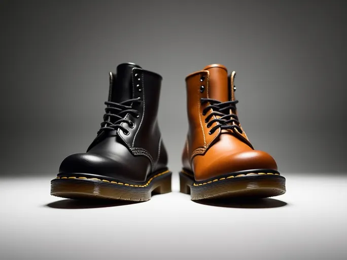Dr Martens Reintroduces 1461 Model in Reverse Black Tan