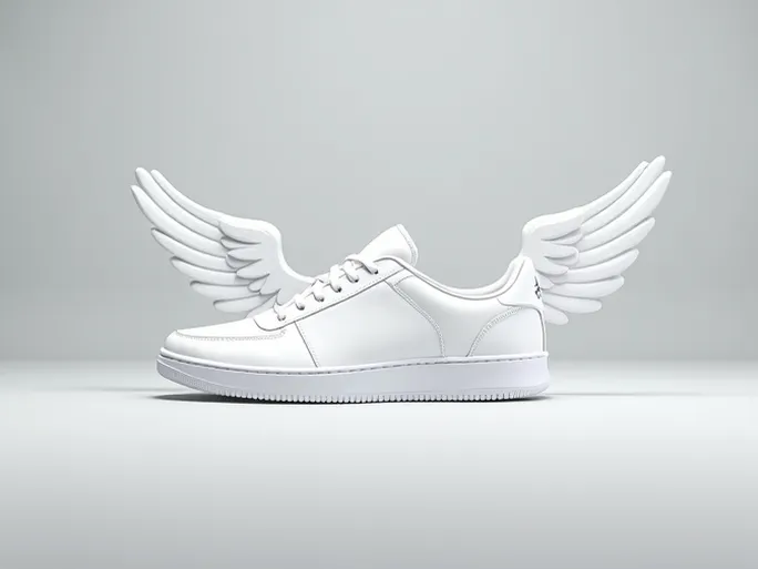 Kappa Wing Sneakers Redefine Classic White Streetwear