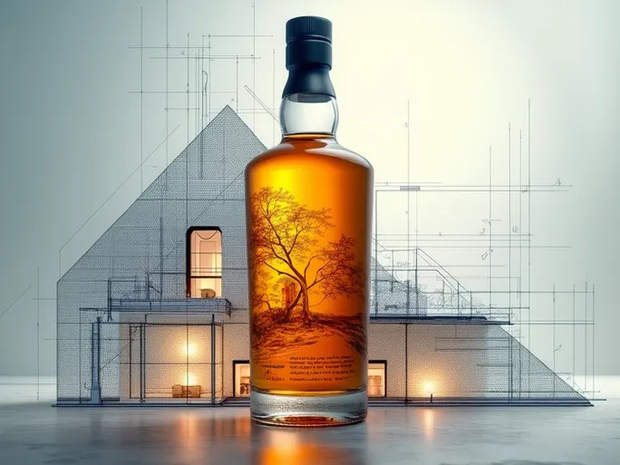 Dalmore and VA Dundee Blend Scotch Whisky With Design