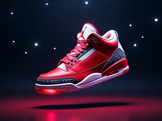 Air Jordan 3 Retro red Stardust Released for Sneaker Enthusiasts