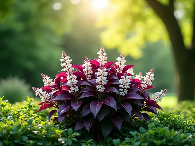 Osmanthus purpureus Gains Popularity in Garden Landscaping